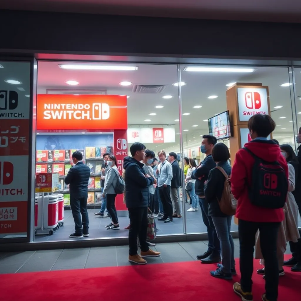 Nintendo Switch 2 Launch Faces High Demand in Japan : LevelUpTalk