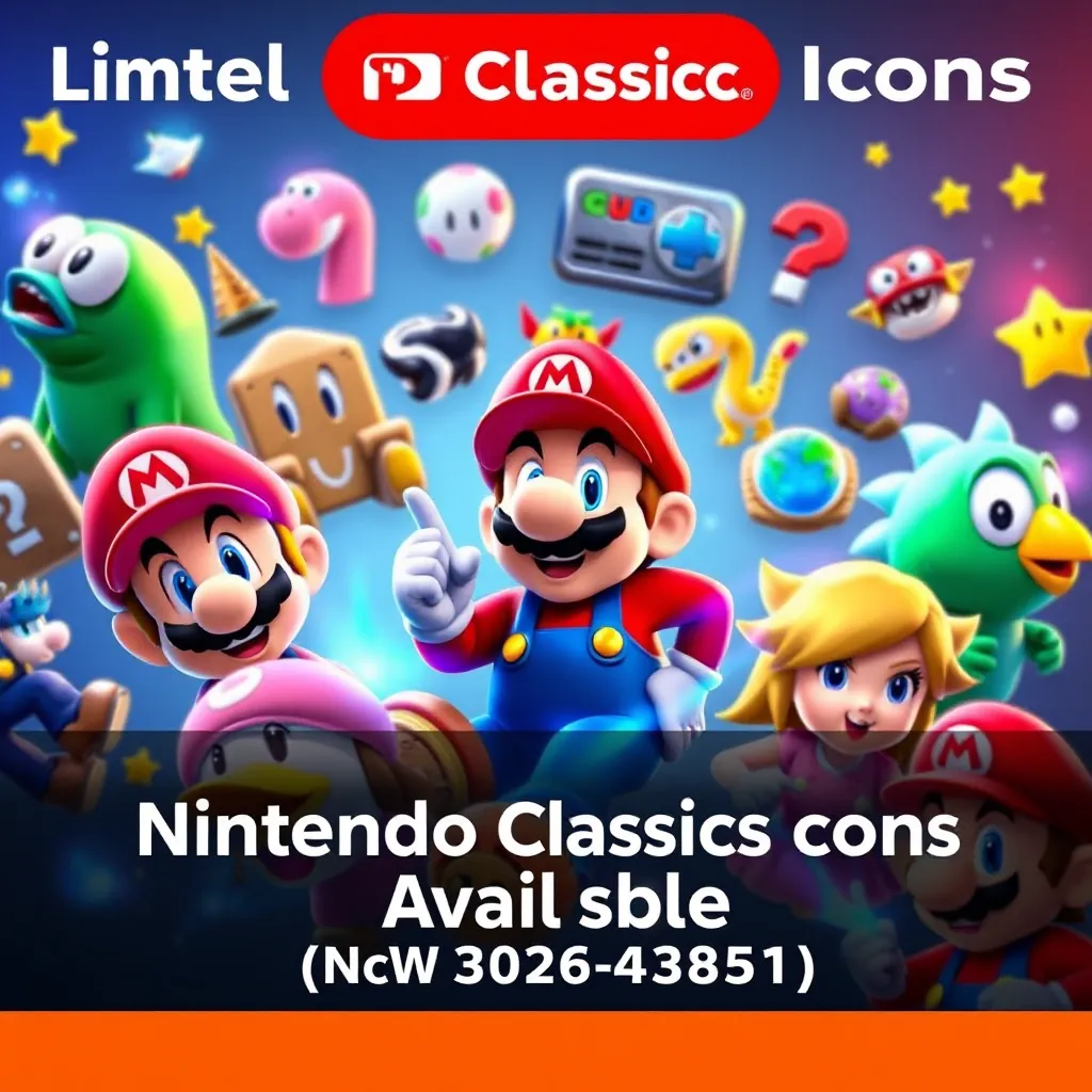 Limited Time Nintendo Classics Icons Now Available! : LevelUpTalk