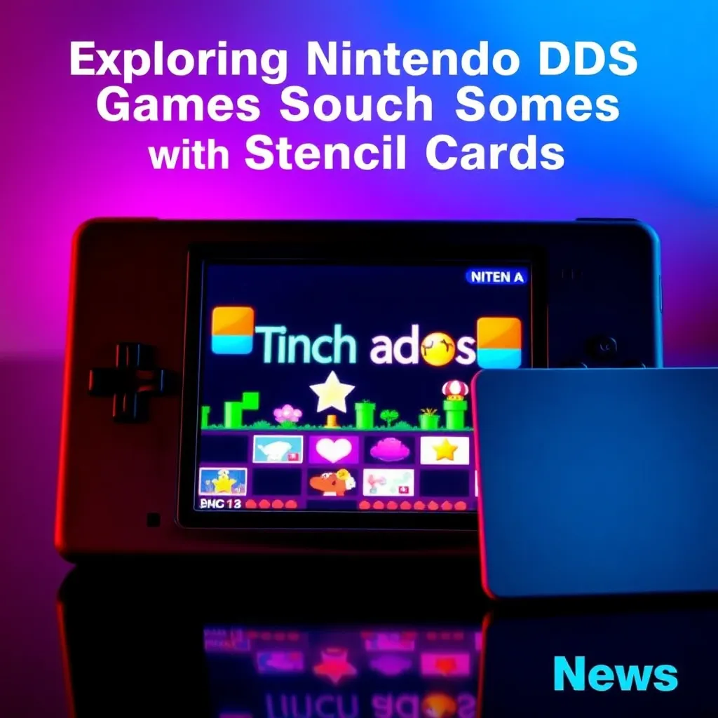 Exploring Nintendo DS Games with Touch Screen Stencil Cards : LevelUpTalk