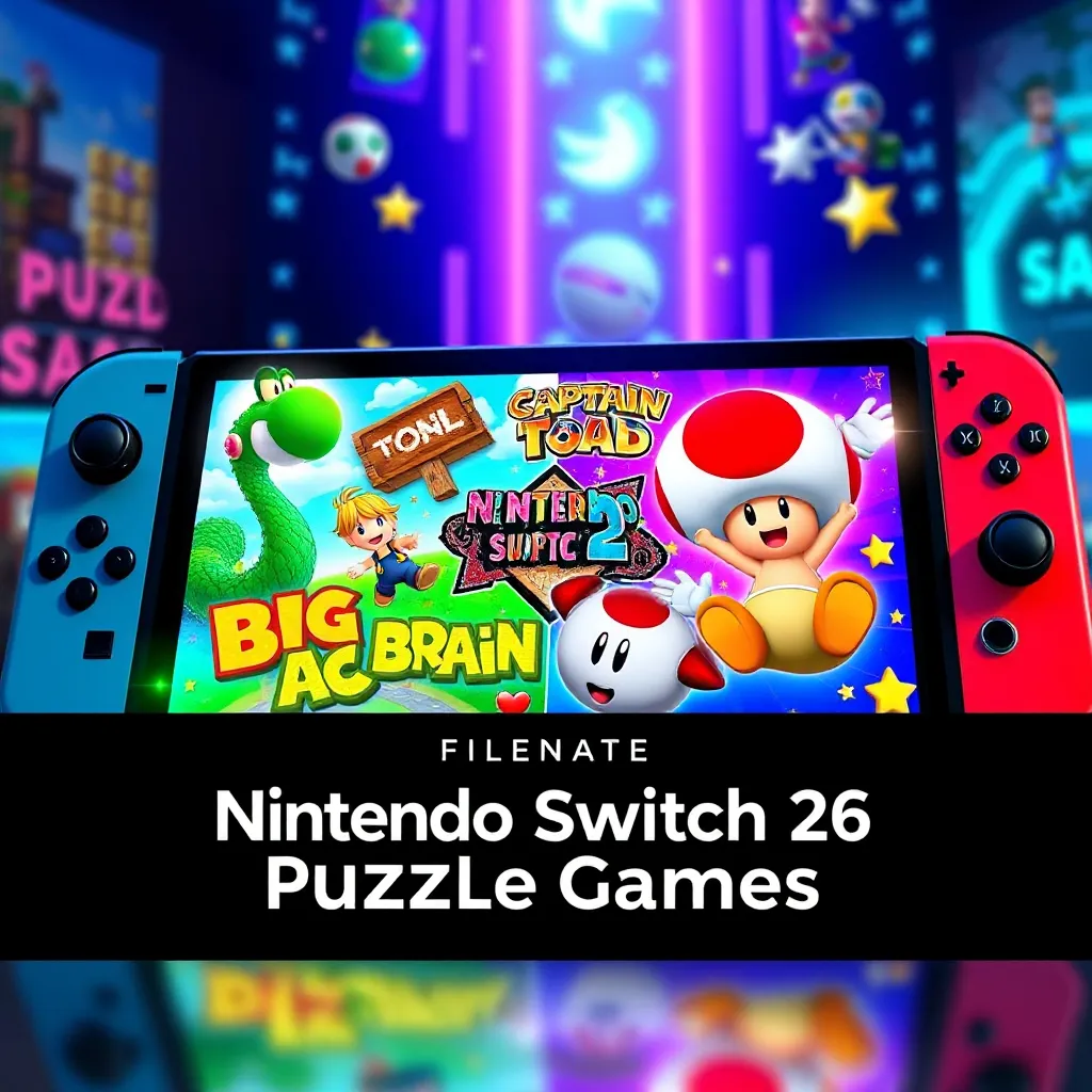 Discover Exclusive Puzzle Games on Nintendo Switch 2 : LevelUpTalk