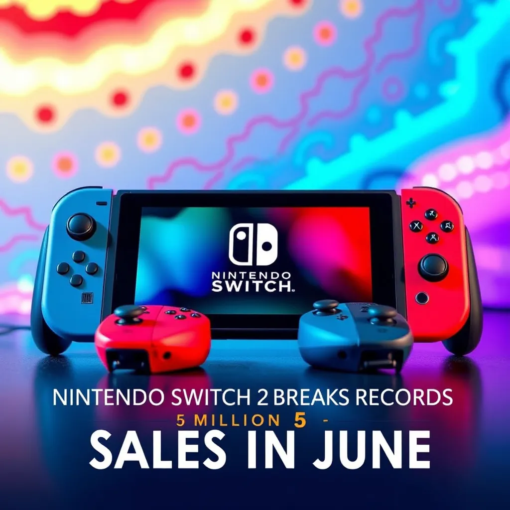 Nintendo Switch 2 Breaks Records with 5 Million Sales in June : LevelUpTalk
