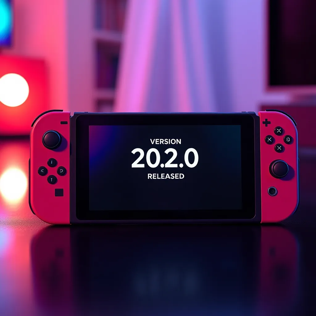 Nintendo Switch Firmware Update 20.2.0 Released : LevelUpTalk