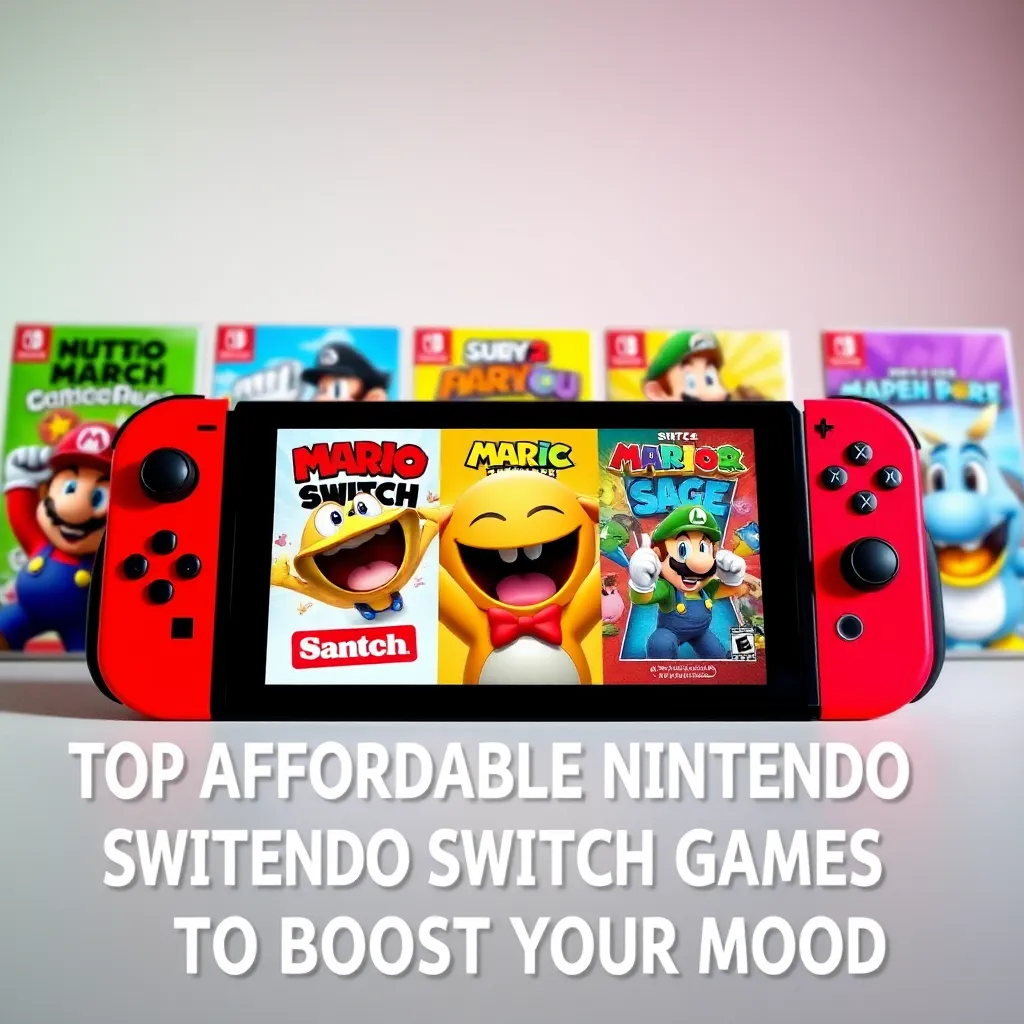Top Affordable Nintendo Switch Games to Boost Your Mood : LevelUpTalk