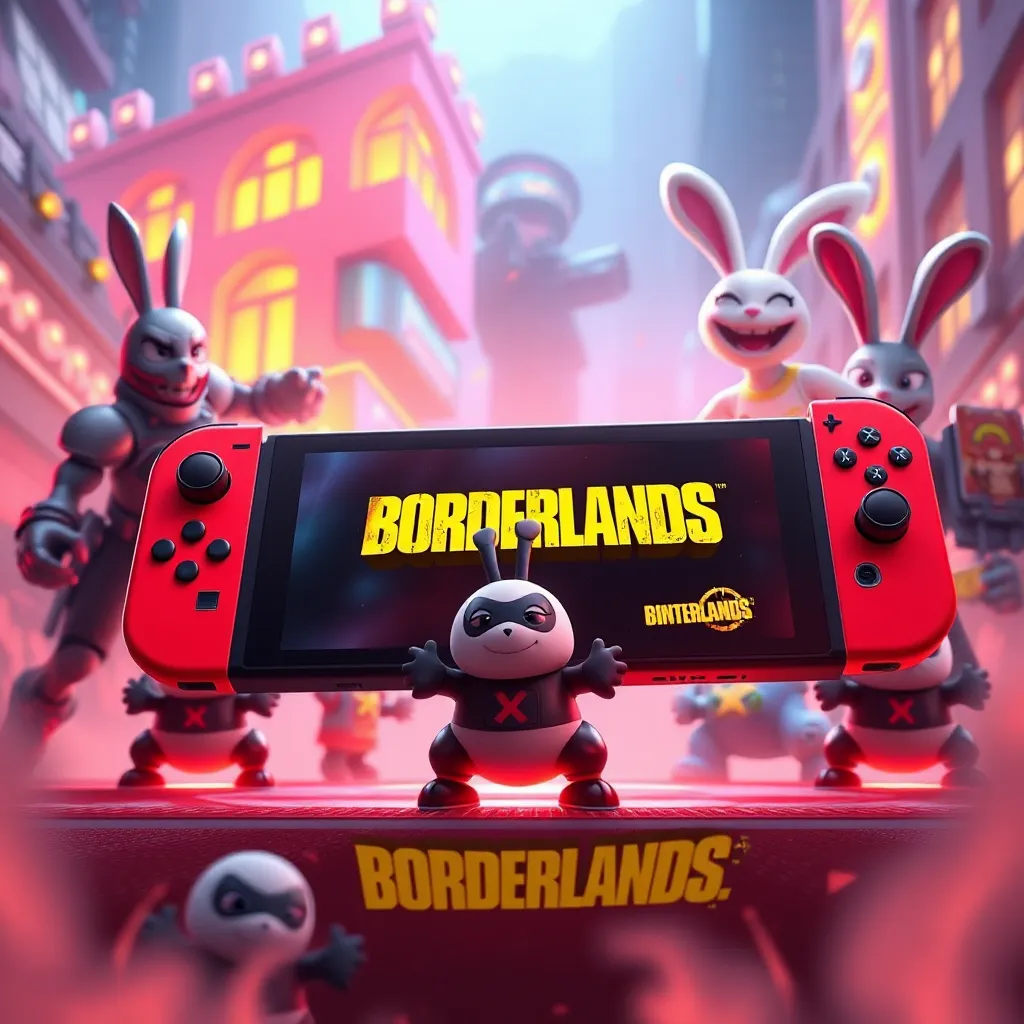 Get Nintendo Switch Codes for Top Games Including Borderlands : LevelUpTalk