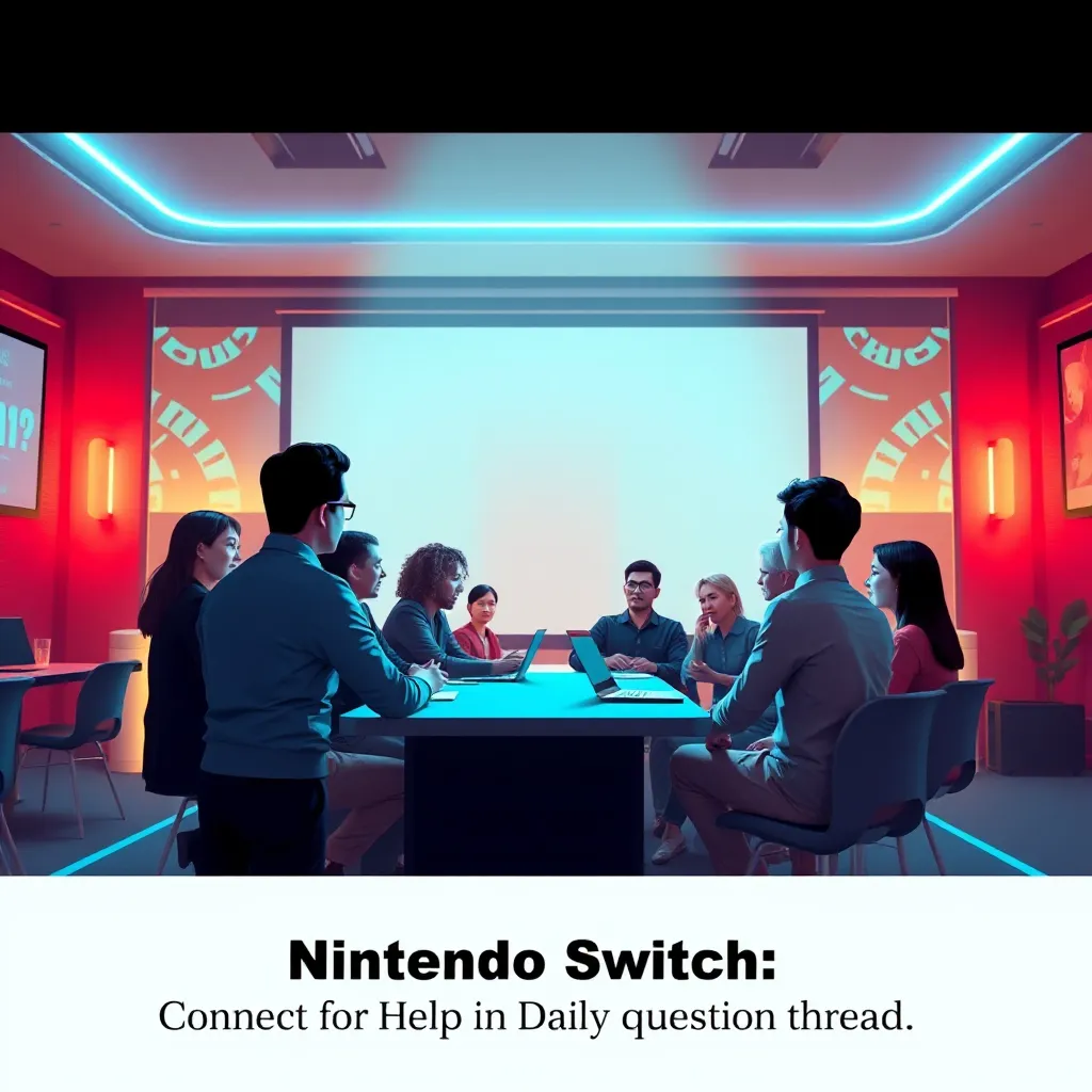 Nintendo Switch: Connect for Help in Daily Question Thread : LevelUpTalk