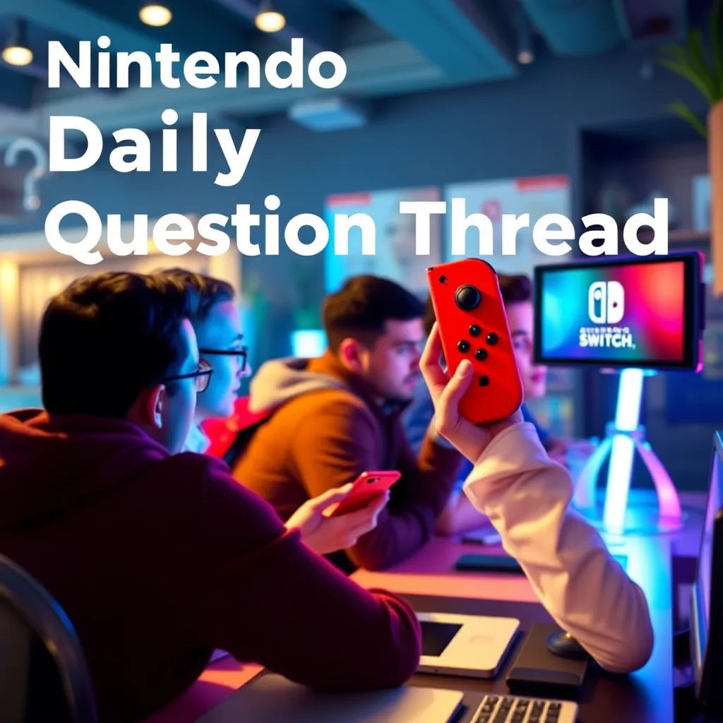 Nintendo Switch Daily Question Thread: Help and Tips : LevelUpTalk
