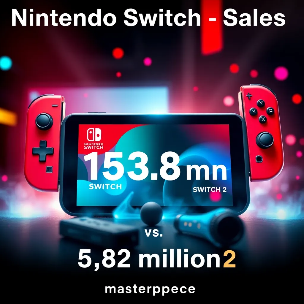 Nintendo Switch Sales: 153.1 Million Units vs. Switch 2 : LevelUpTalk