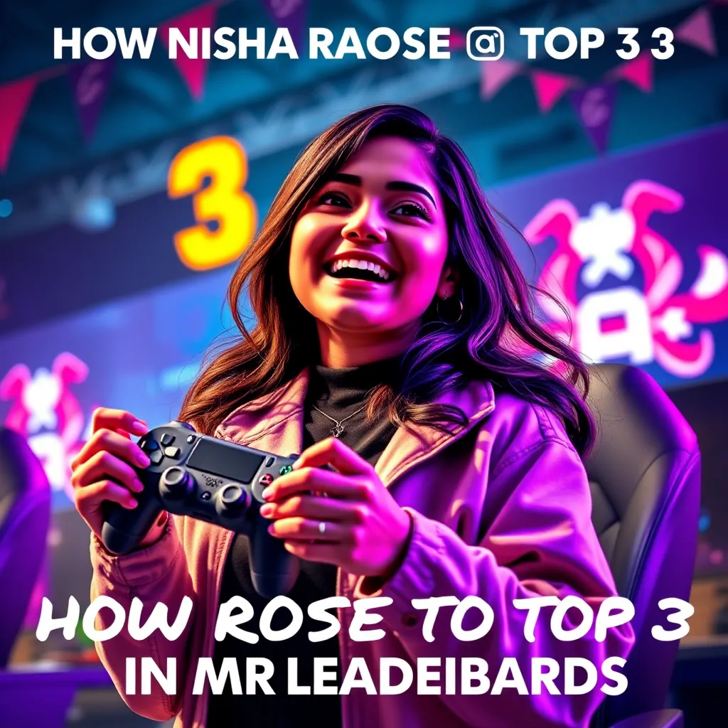 How Nisha Rose to Top 3 in MMR Leaderboards : LevelUpTalk
