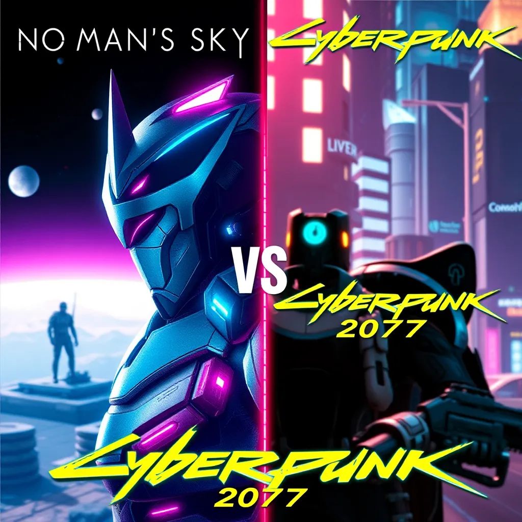 Battle of Redemption: No Man's Sky vs Cyberpunk 2077 : LevelUpTalk