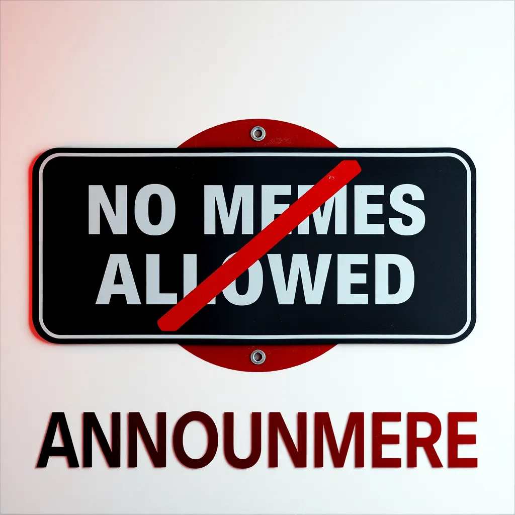 Official Announcement: No Memes Allowed Here : LevelUpTalk