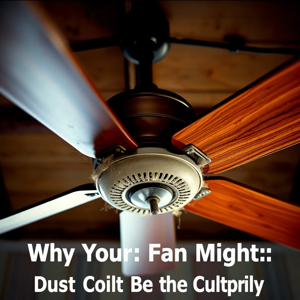 Why Your Fan Might Be Noisy: Dust Could Be the Culprit : LevelUpTalk