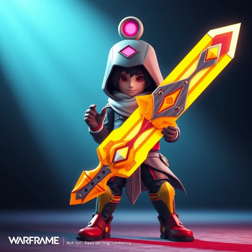 Exciting New Warframe: Little Guy with a Big Sword : LevelUpTalk