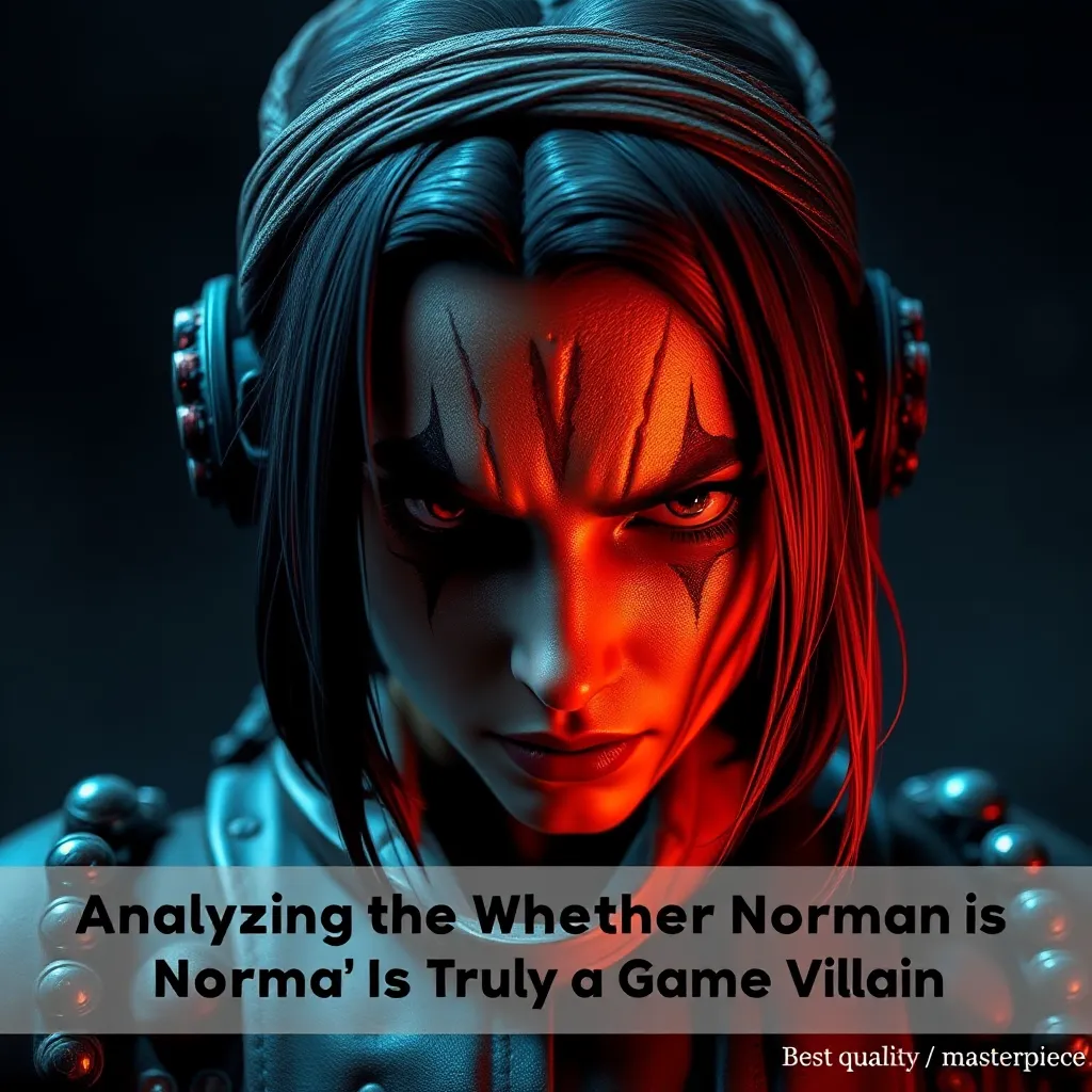 Analyzing Whether Norma Is Truly a Game Villain : LevelUpTalk