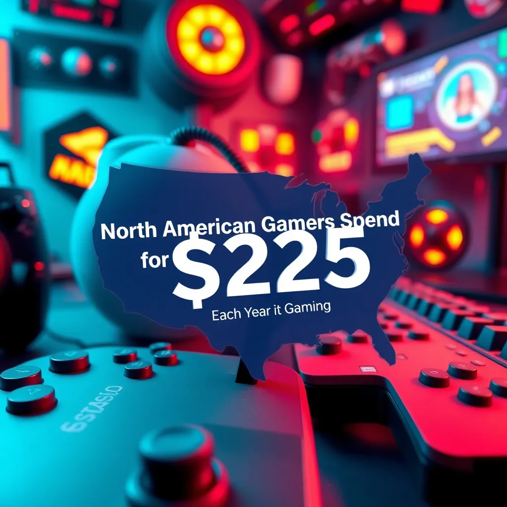 North American Gamers Spend $325 Each Year on Gaming : LevelUpTalk