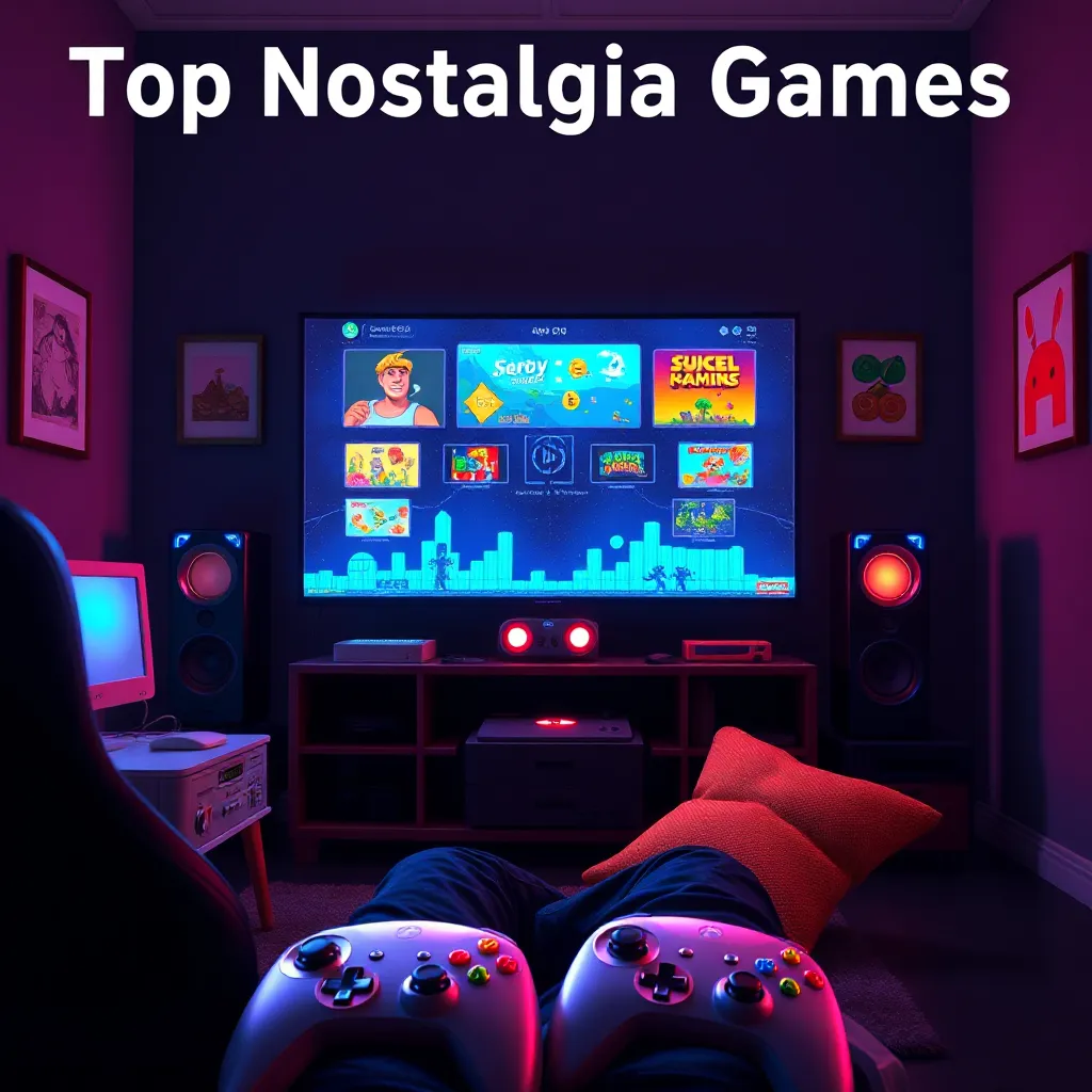 Top Nostalgia Games for a Relaxing Gaming Experience : LevelUpTalk