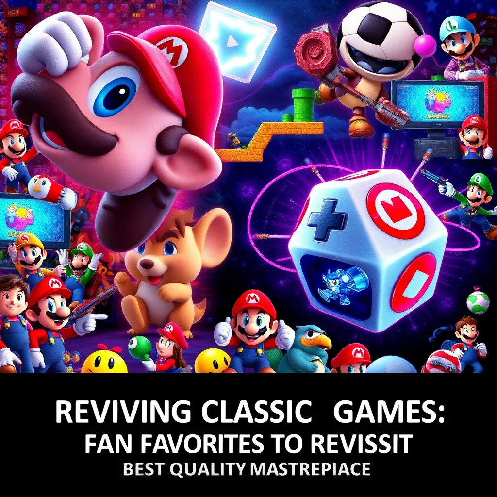 Reviving Classic Games: Fan Favorites to Revisit : LevelUpTalk
