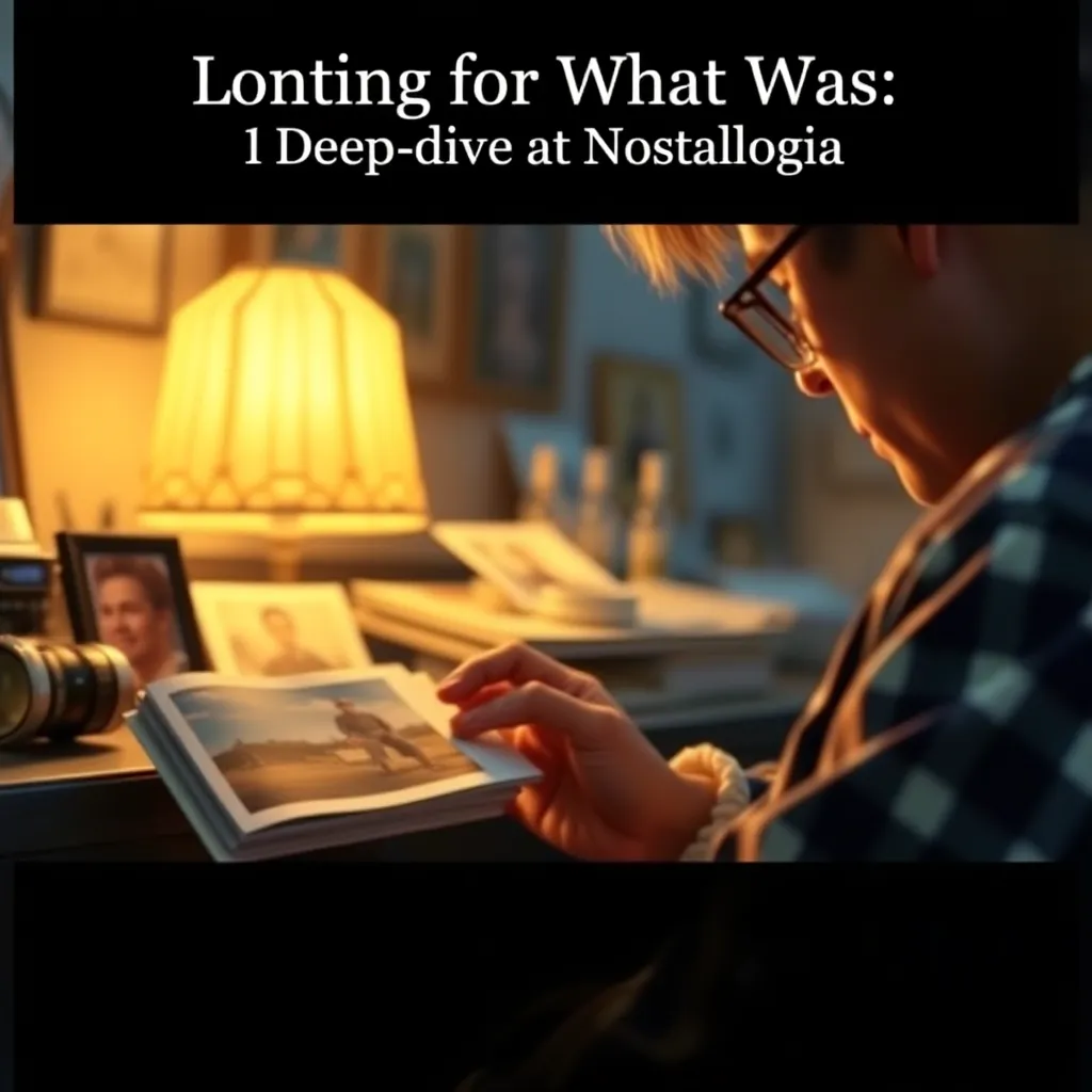 Longing for What Was: A Deep Dive into Nostalgia : LevelUpTalk