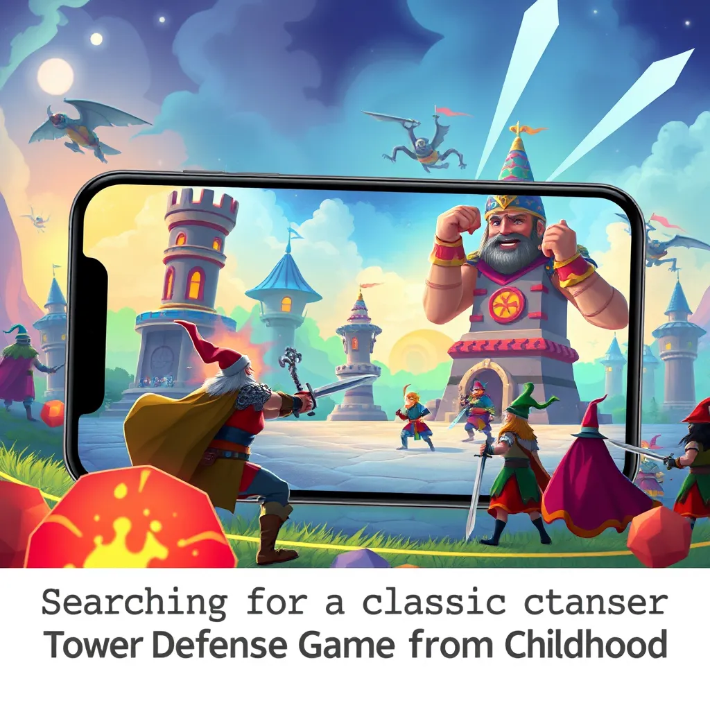 Searching for a Classic Tower Defense Game from Childhood : LevelUpTalk