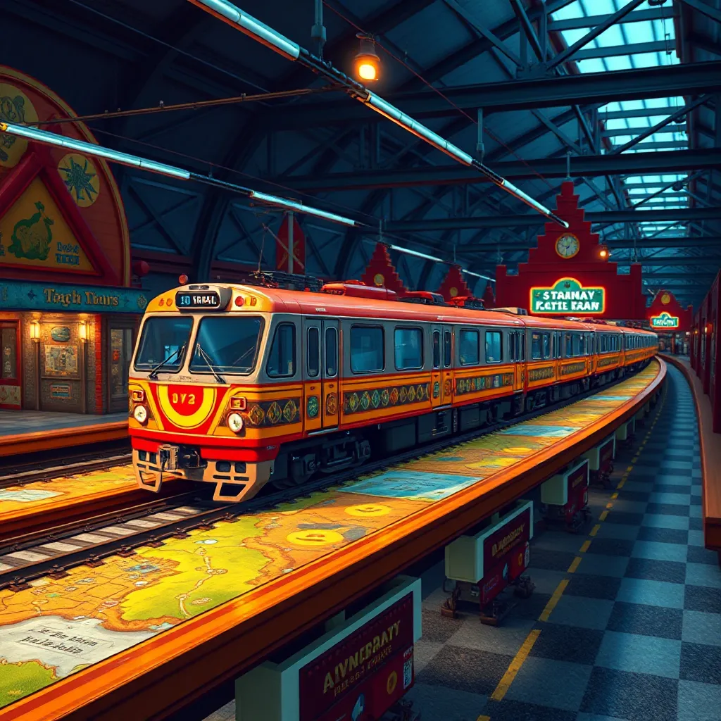 Seeking Lost Train Map from the Early 2000s : LevelUpTalk