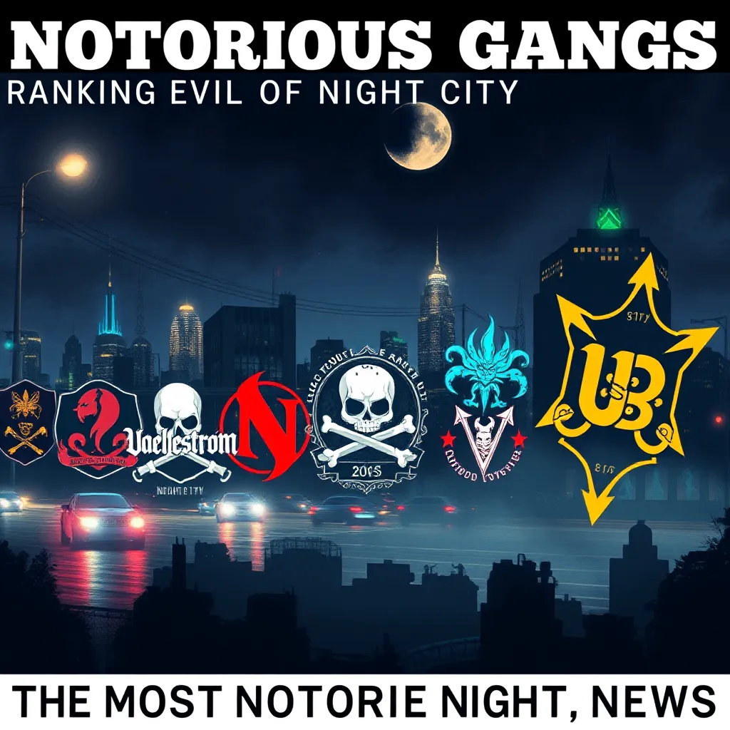The Most Notorious Gangs: Ranking Evil in Night City : LevelUpTalk