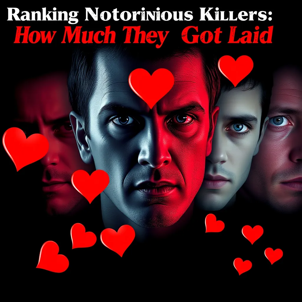 Ranking Notorious Killers: How Much They Got Laid : LevelUpTalk