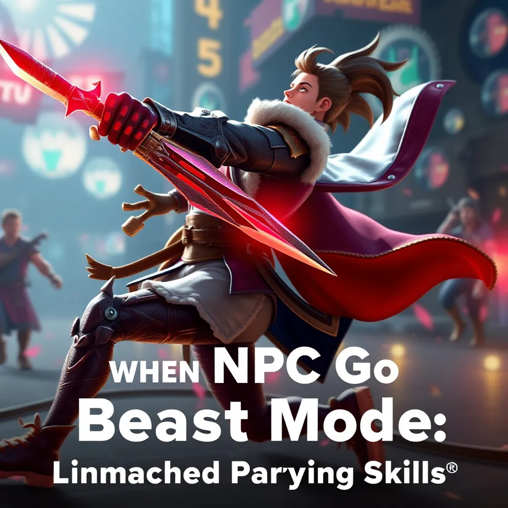 When NPCs Go Beast Mode: Unmatched Parrying Skills : LevelUpTalk