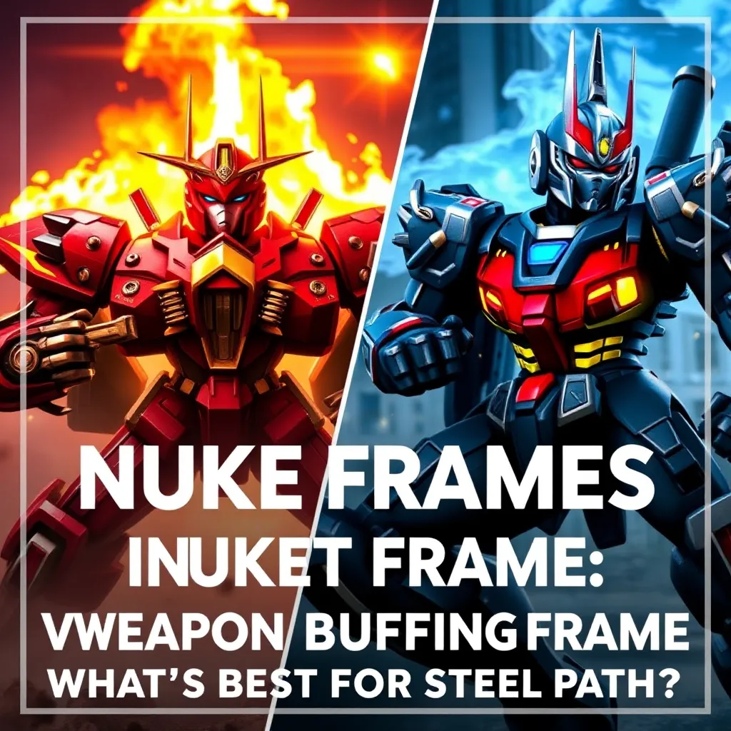 Nuke Frame vs Weapon Buffing Frame: What's Best for Steel Path ...