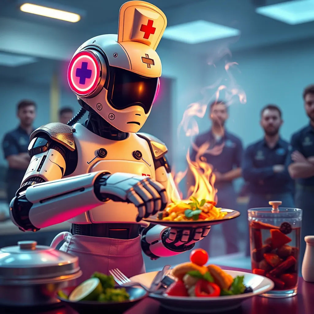 Nurse Bot Surprises Players with Cooking Skills : LevelUpTalk