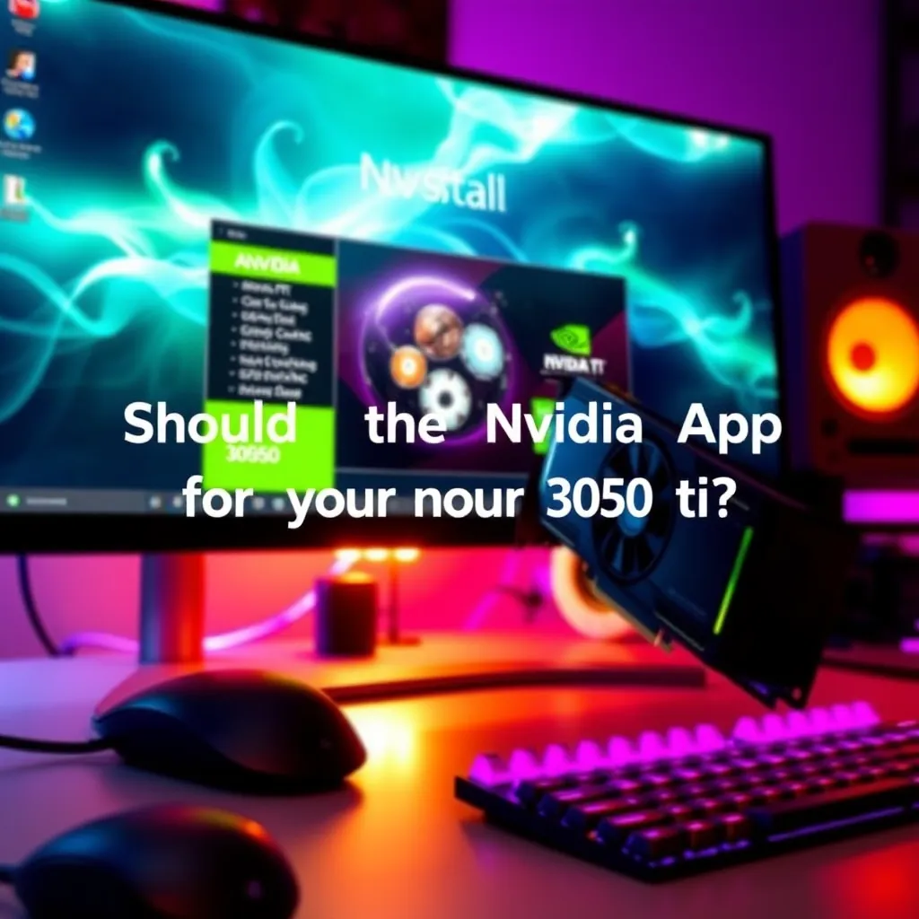 Should You Install the Nvidia App for Your 3050 Ti? : LevelUpTalk