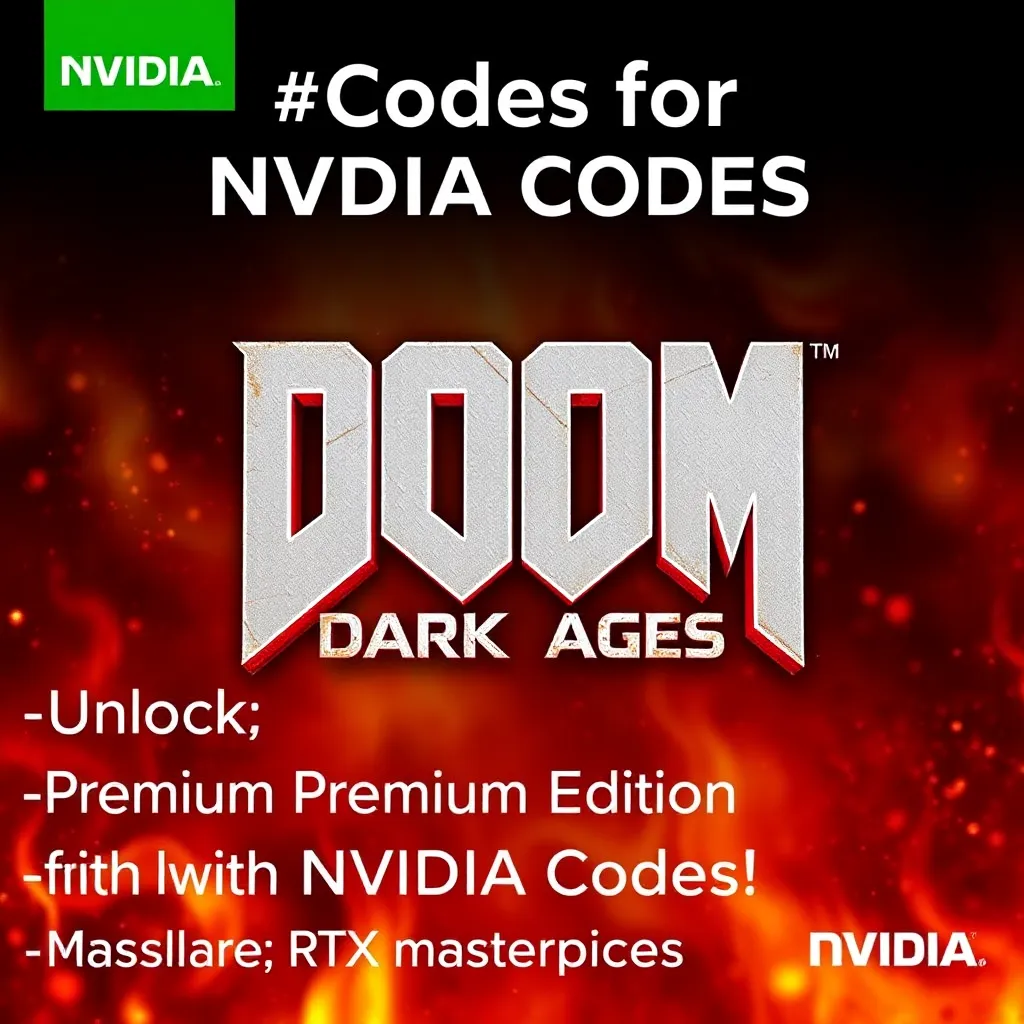 Unlock DOOM: Dark Ages Premium Edition with NVIDIA Codes! : LevelUpTalk