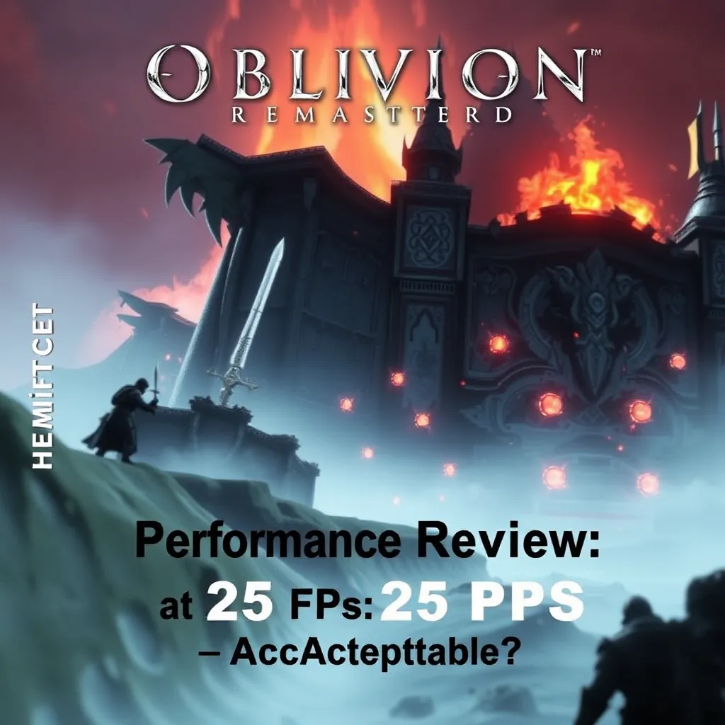Oblivion Performance Review: Is 25 FPS Acceptable? : LevelUpTalk