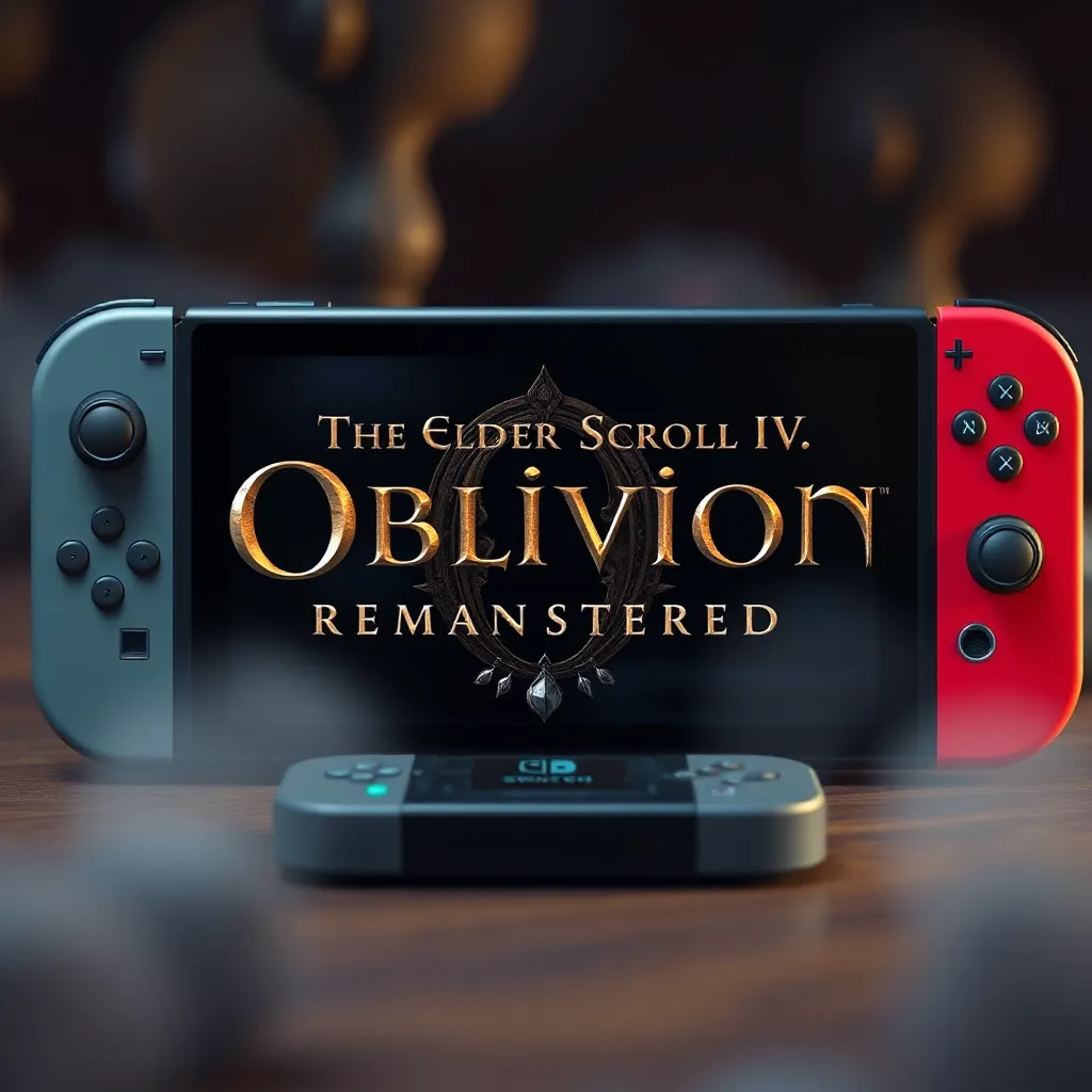 Oblivion Remastered Set to Launch on Nintendo Switch 2 : LevelUpTalk