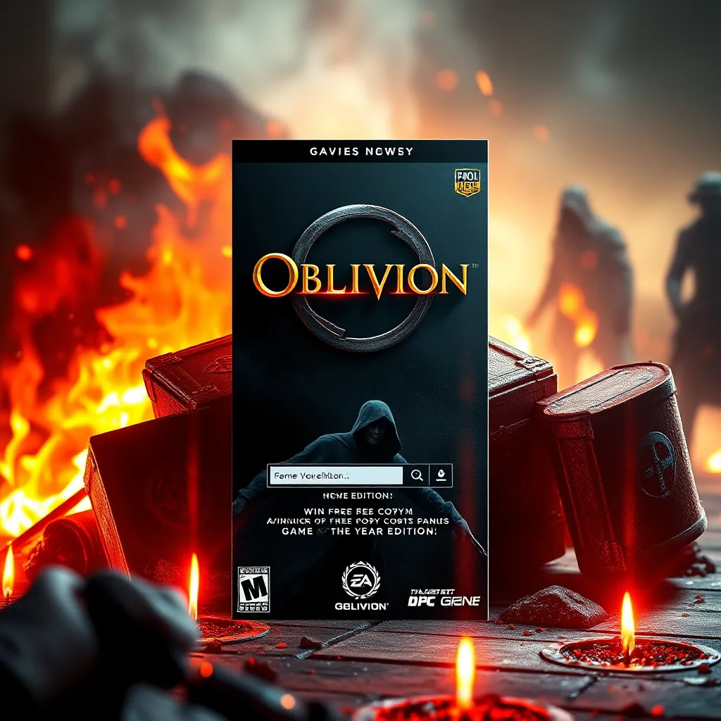 Win a Free Copy of Oblivion Game of the Year Edition! : LevelUpTalk
