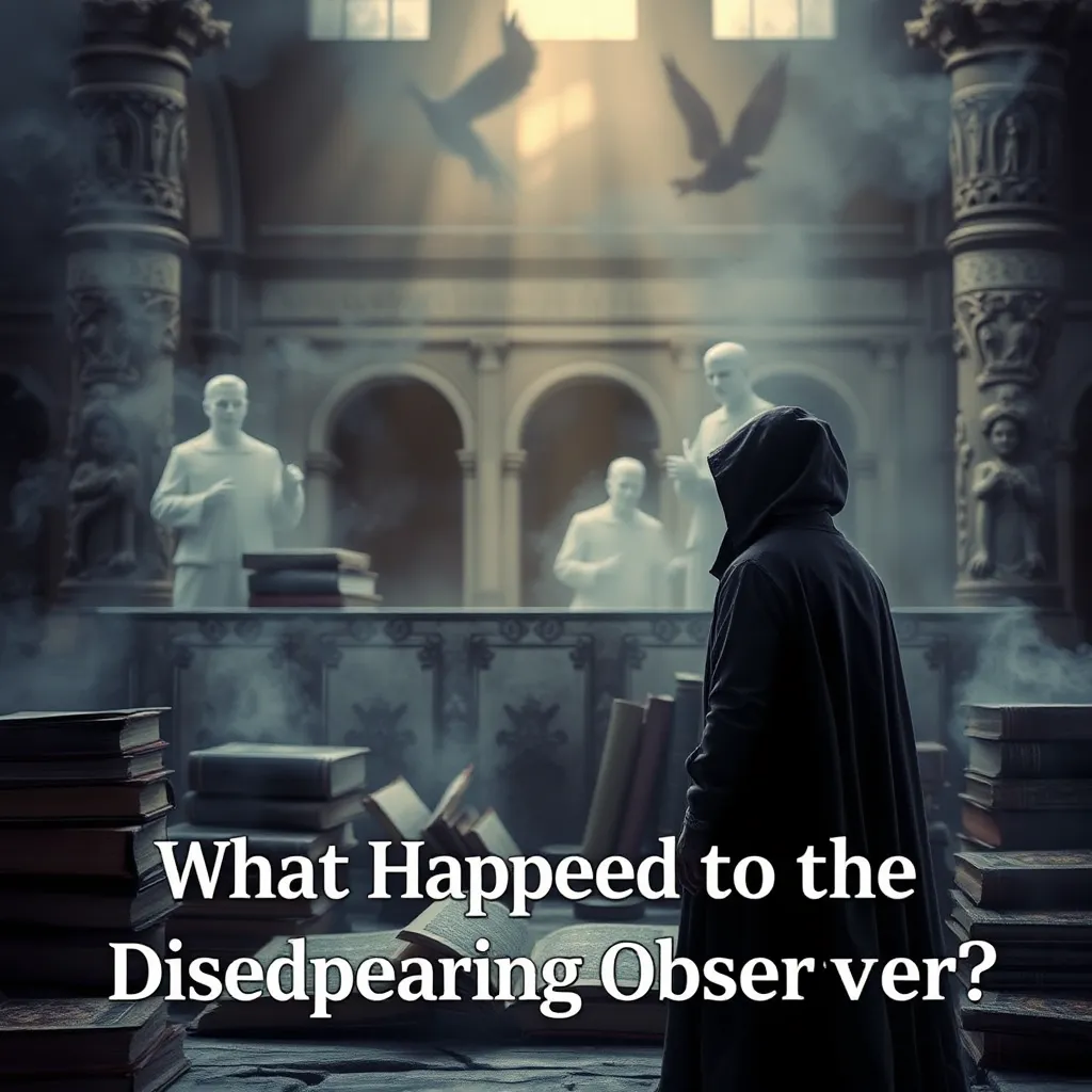 What Happened to the Disappearing Observer? : LevelUpTalk