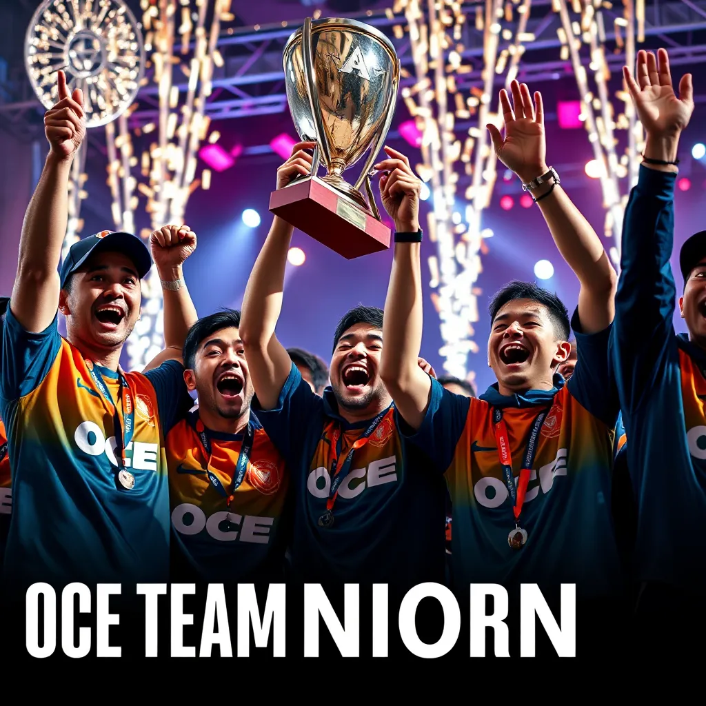 OCE Team's Historic Run and Finals Comeback to Claim Major : LevelUpTalk