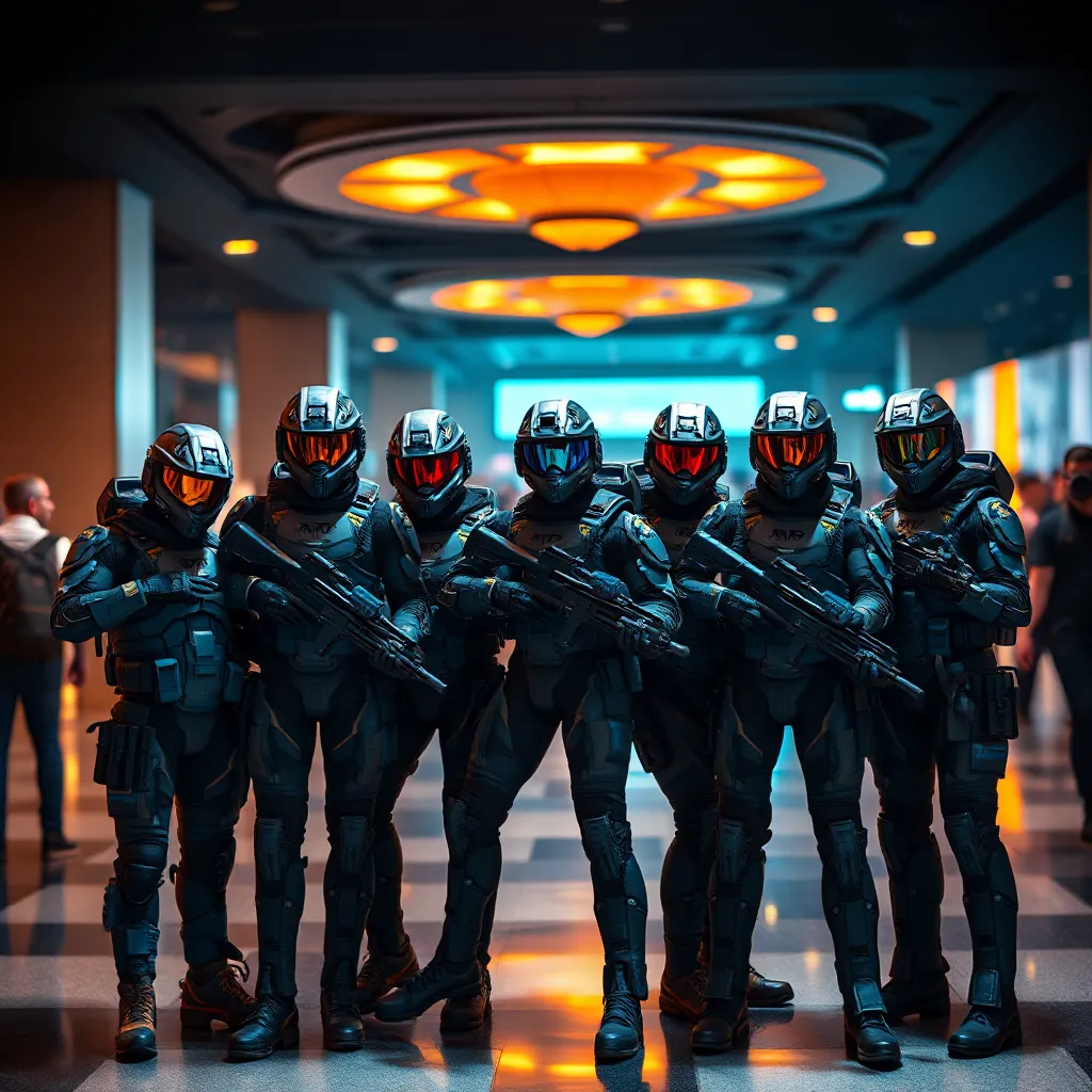 Epic ODST Fireteam Photoshoot at Dragoncon Highlights : LevelUpTalk