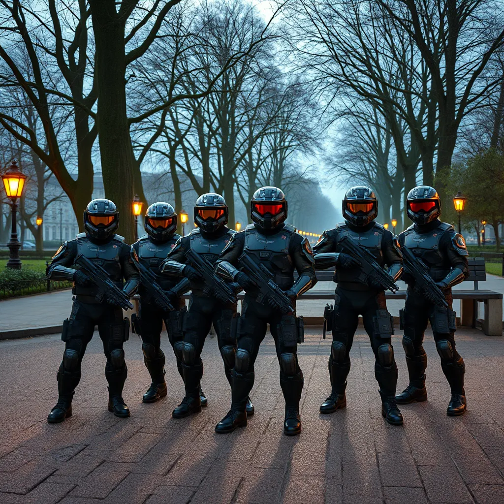 Exciting ODST Themed Photoshoot Takes London by Storm : LevelUpTalk