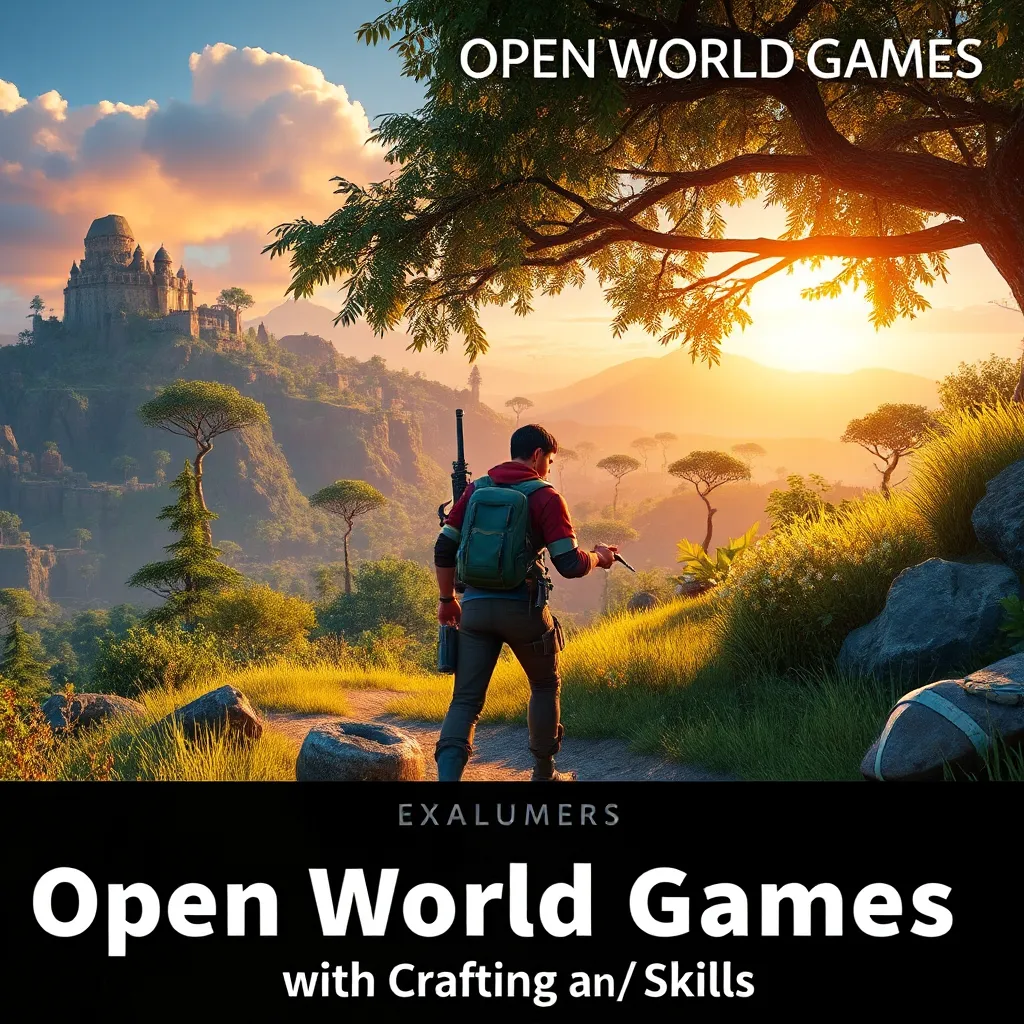 Top Offline Open World Games with Crafting and Skills : LevelUpTalk
