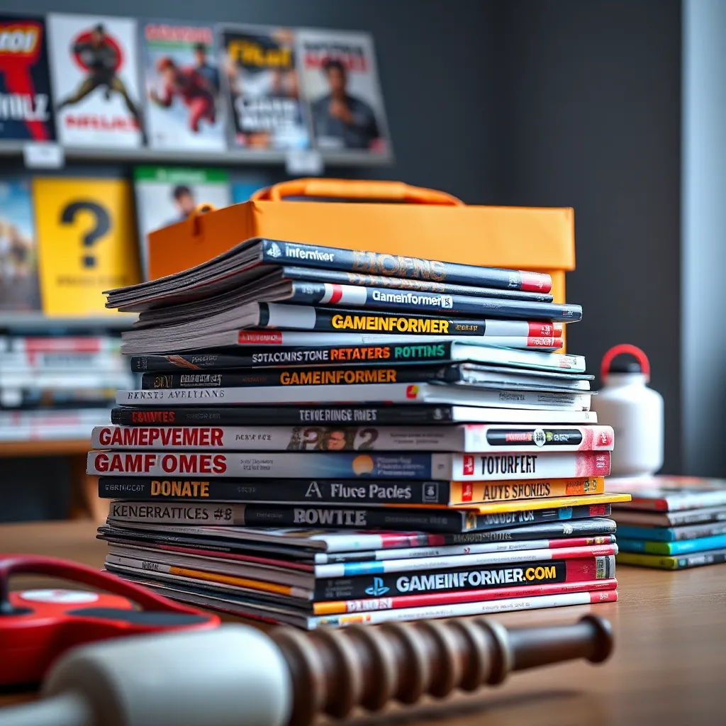 Is It Worth Donating Your Old GameInformer Magazines? : LevelUpTalk