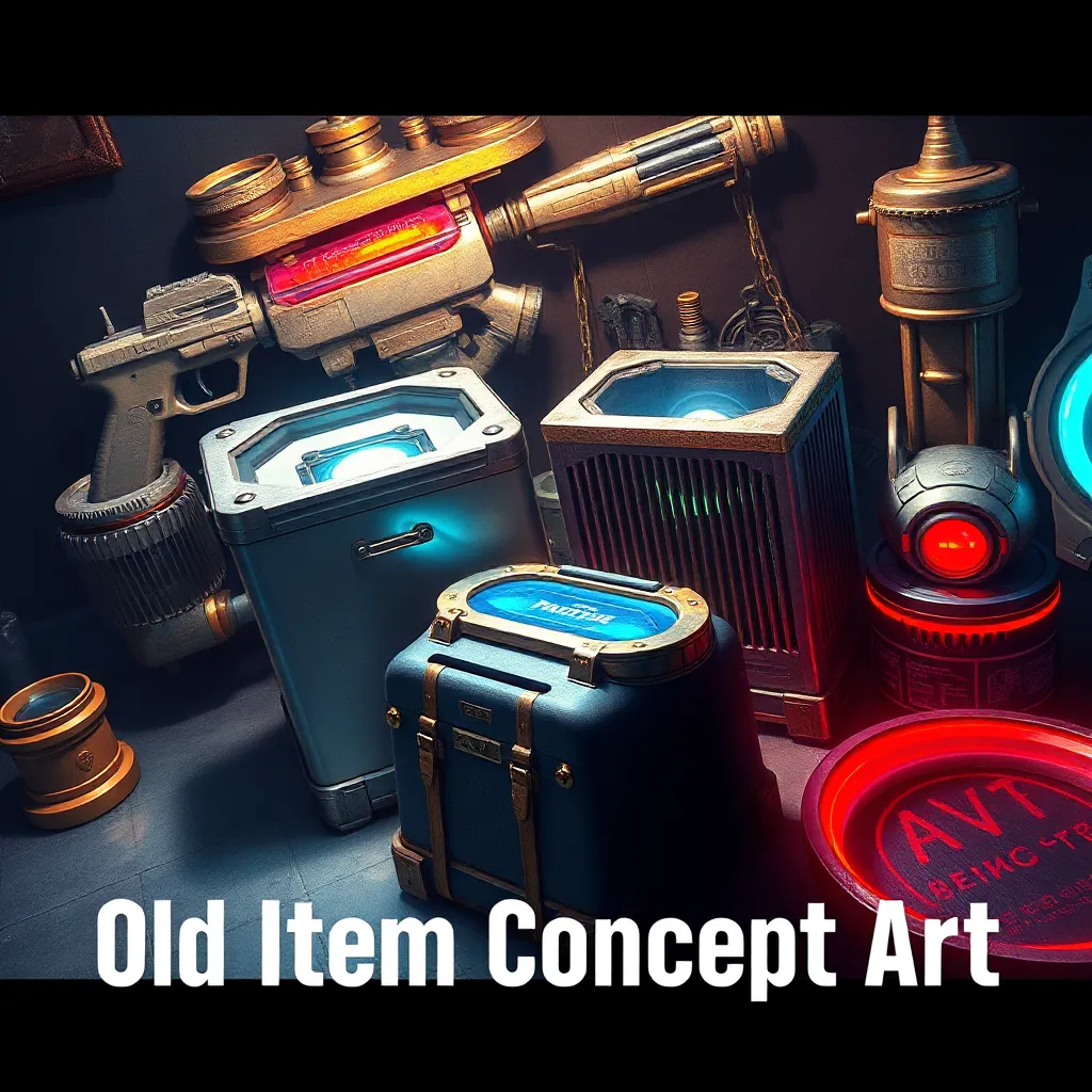Exploring Old Item Concept Art: What's the Story? : LevelUpTalk