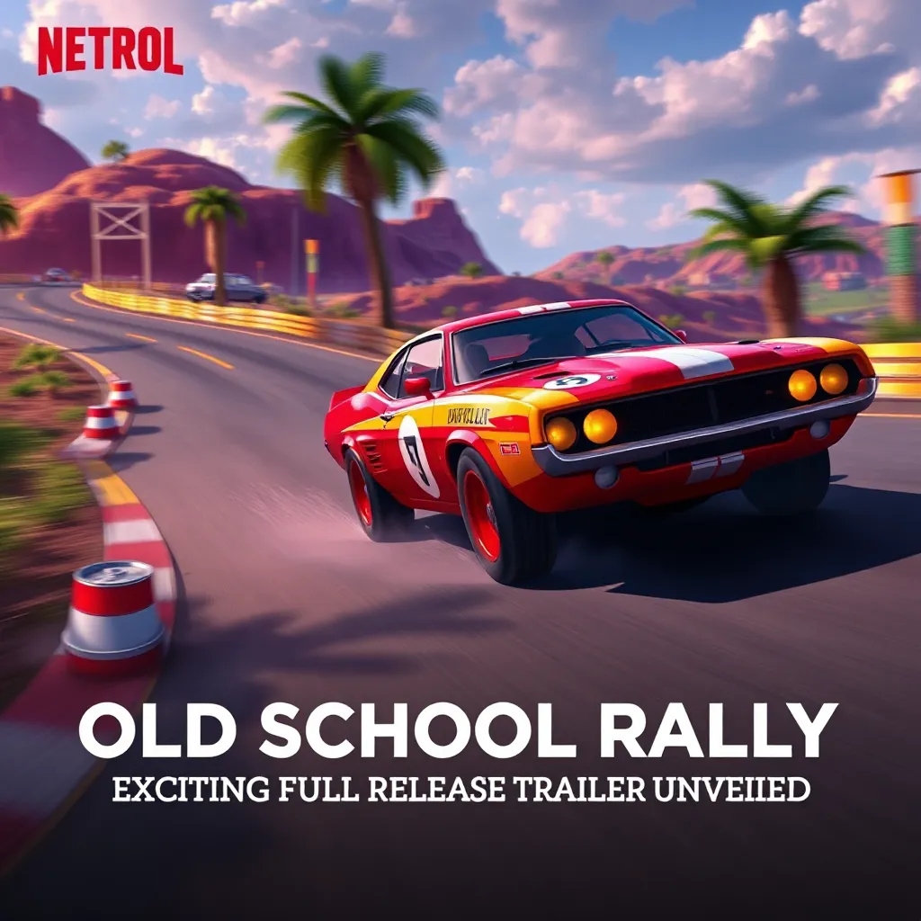 Old School Rally: Exciting Full Release Trailer Unveiled : LevelUpTalk
