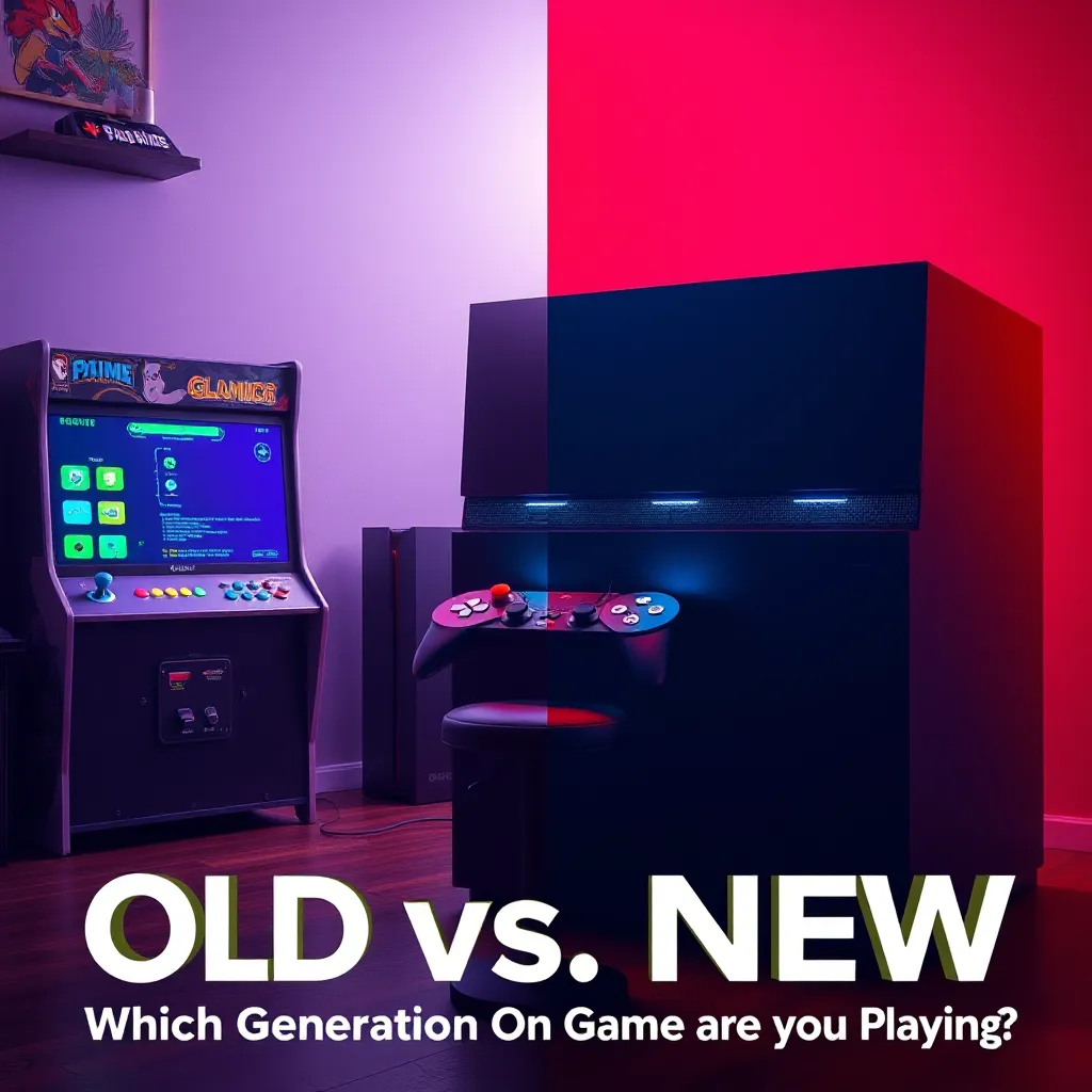 Old vs New: Which Generation Game Are You Playing? : LevelUpTalk