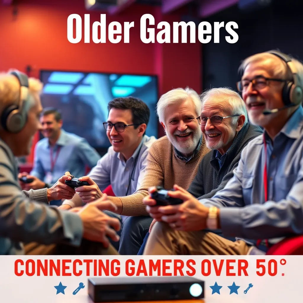 Connecting Gamers Over 50: Is There a Community? : LevelUpTalk