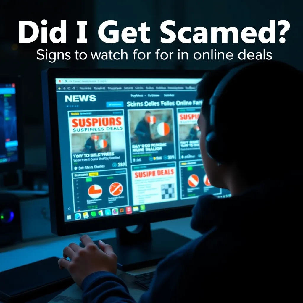 Did I Get Scammed? Signs to Watch For in Online Deals : LevelUpTalk