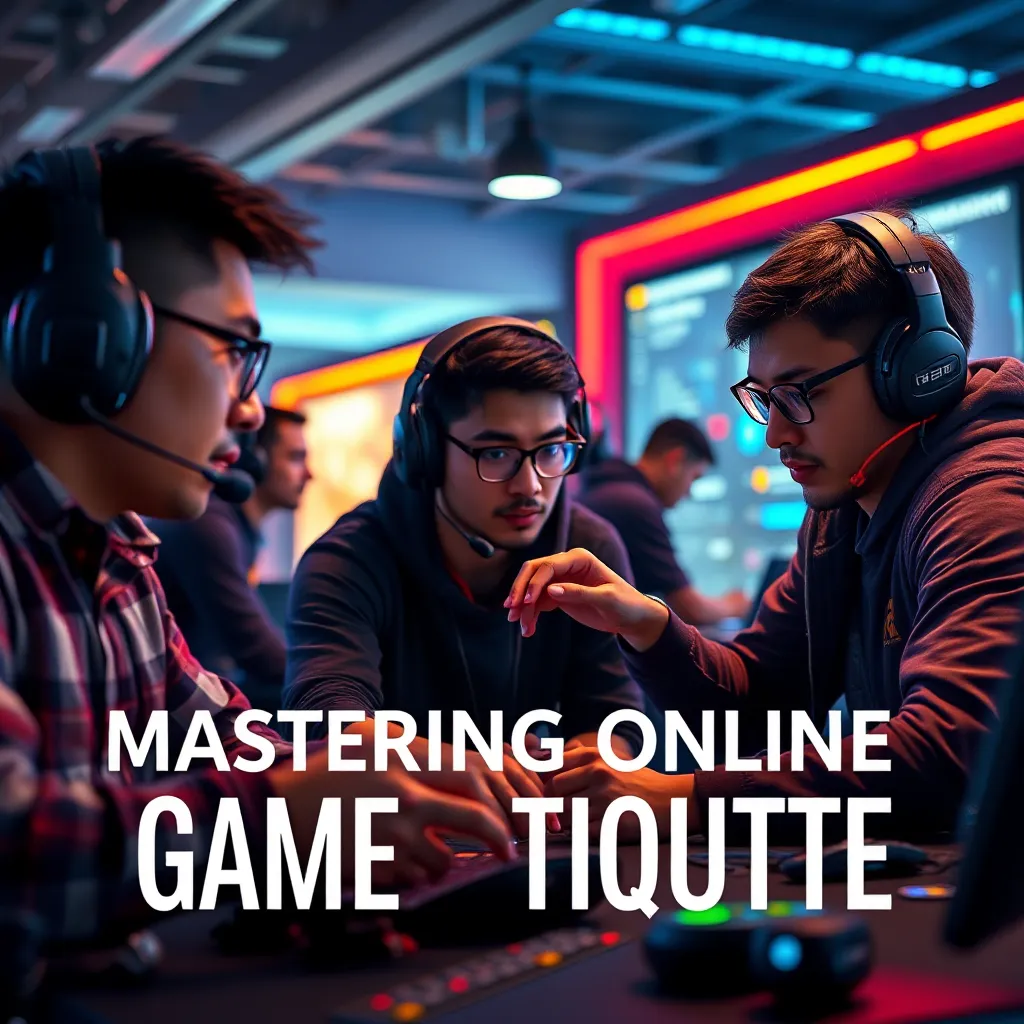 Mastering Online Game Etiquette: Dos and Don'ts : LevelUpTalk