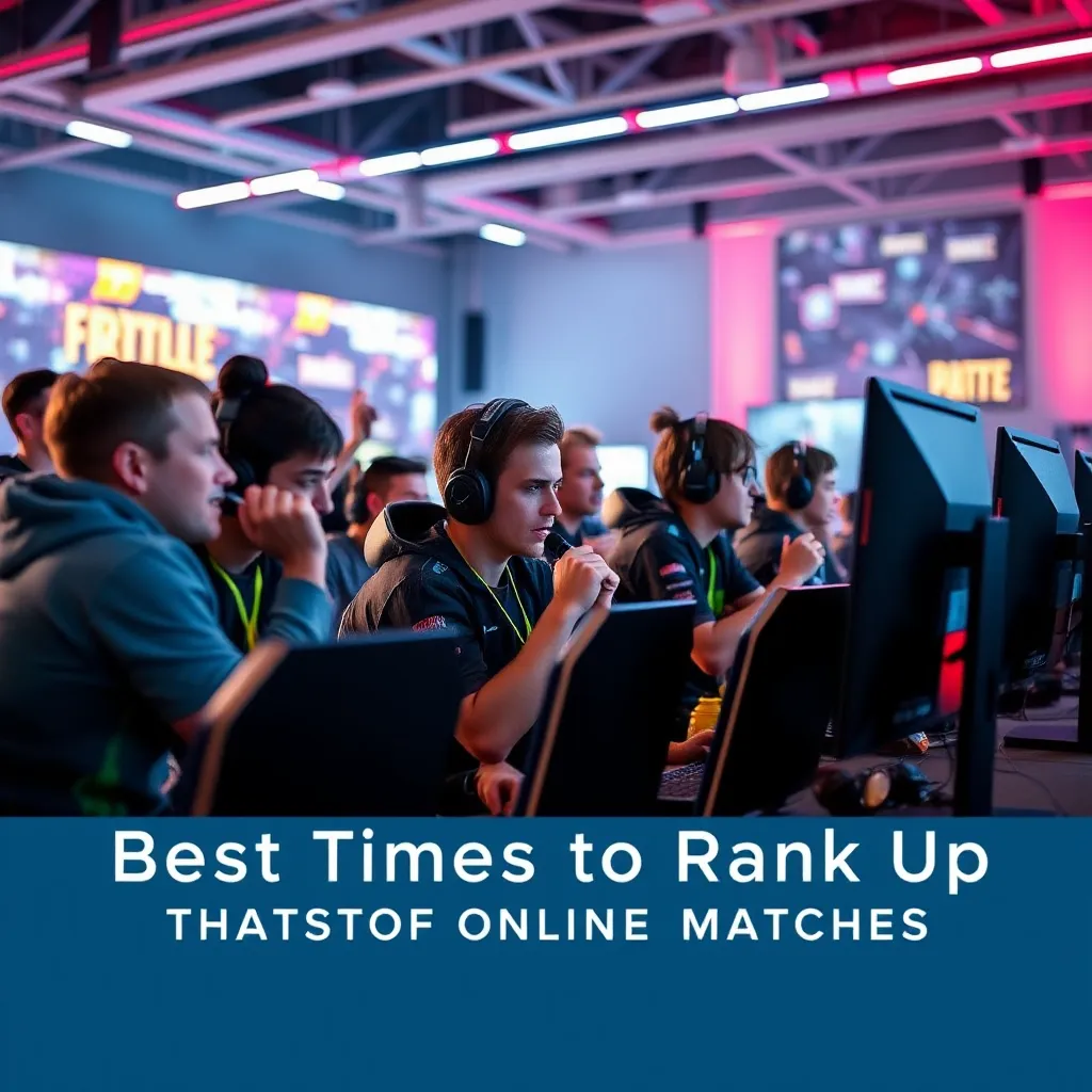 Best Times to Rank Up in Online Matches: Key Tips Revealed : LevelUpTalk