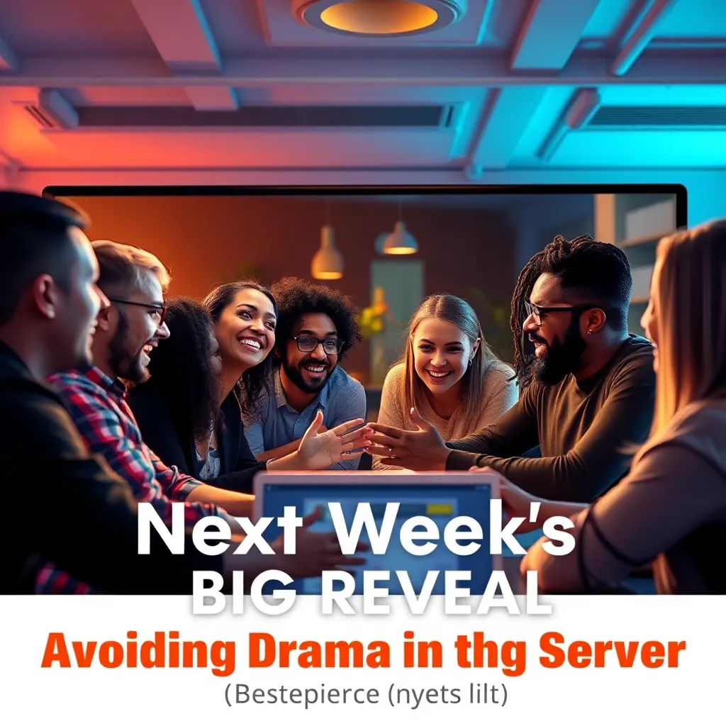 Next Week's Big Reveal: Avoiding Drama in the Server : LevelUpTalk