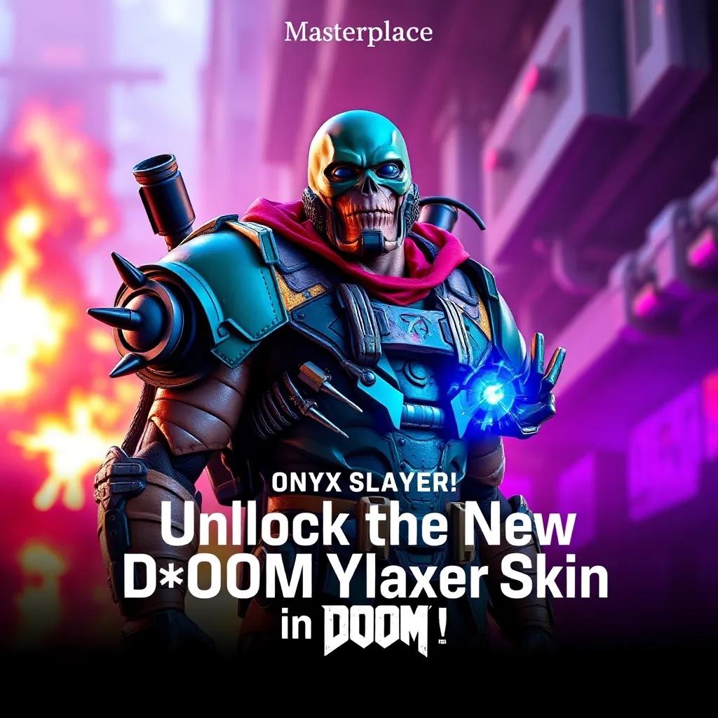 Unlock the New DOOM Onyx Slayer Skin Today! : LevelUpTalk
