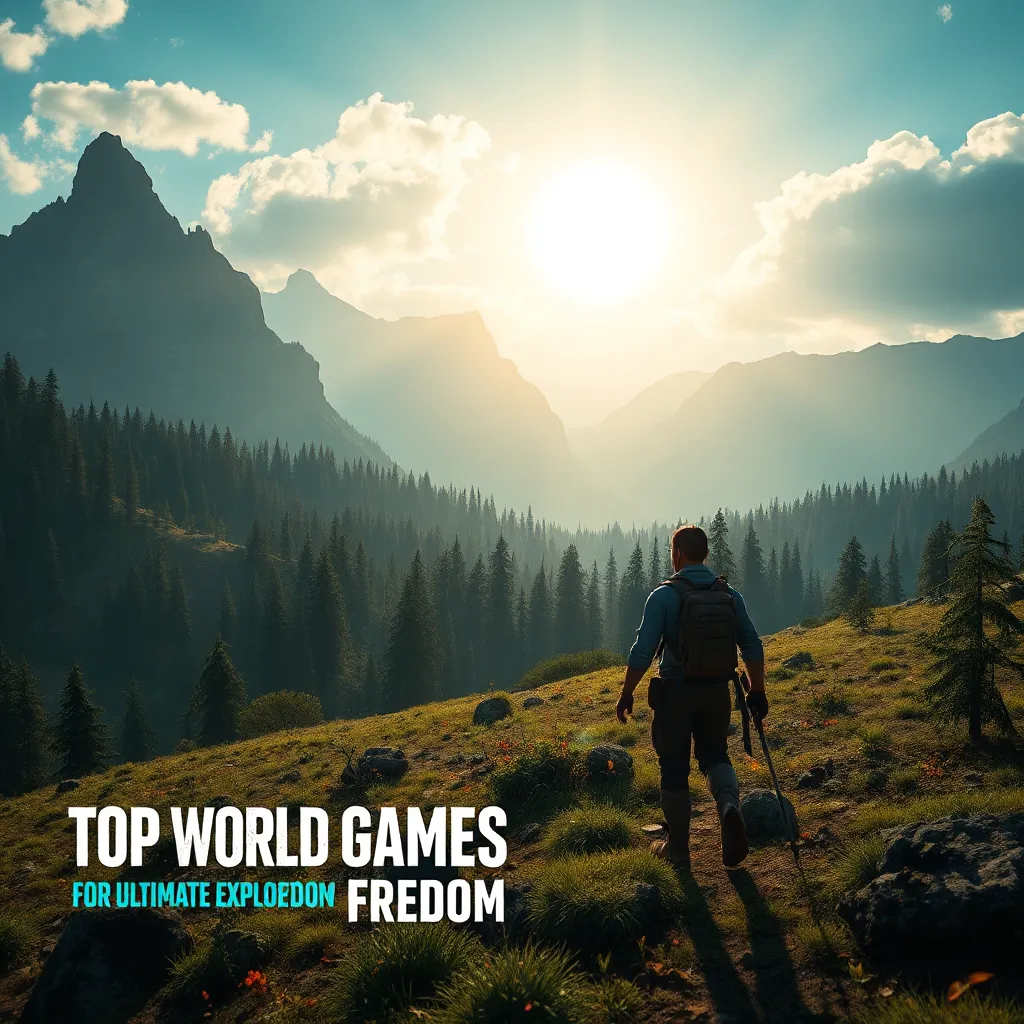 Top Open World Games for Ultimate Exploration Freedom : LevelUpTalk