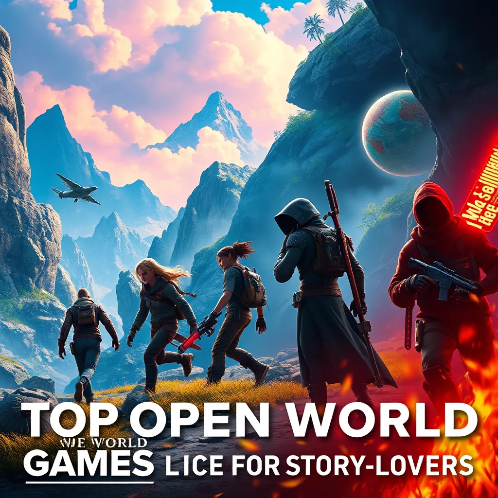Top Open World Games Like Rdr2 for Story Lovers : LevelUpTalk